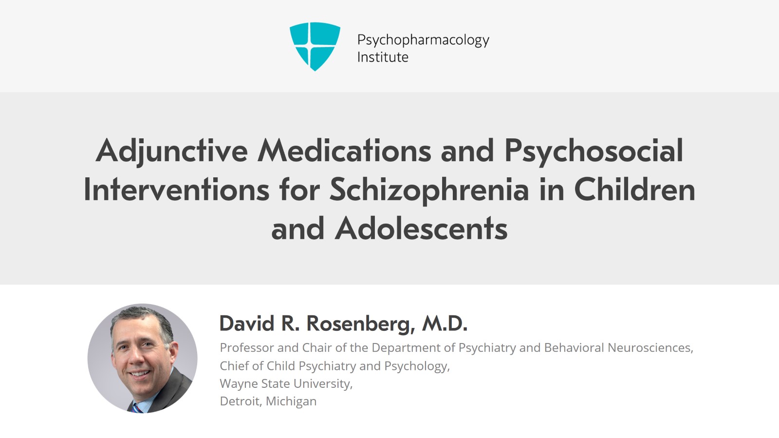 Psychopharmacology Institute